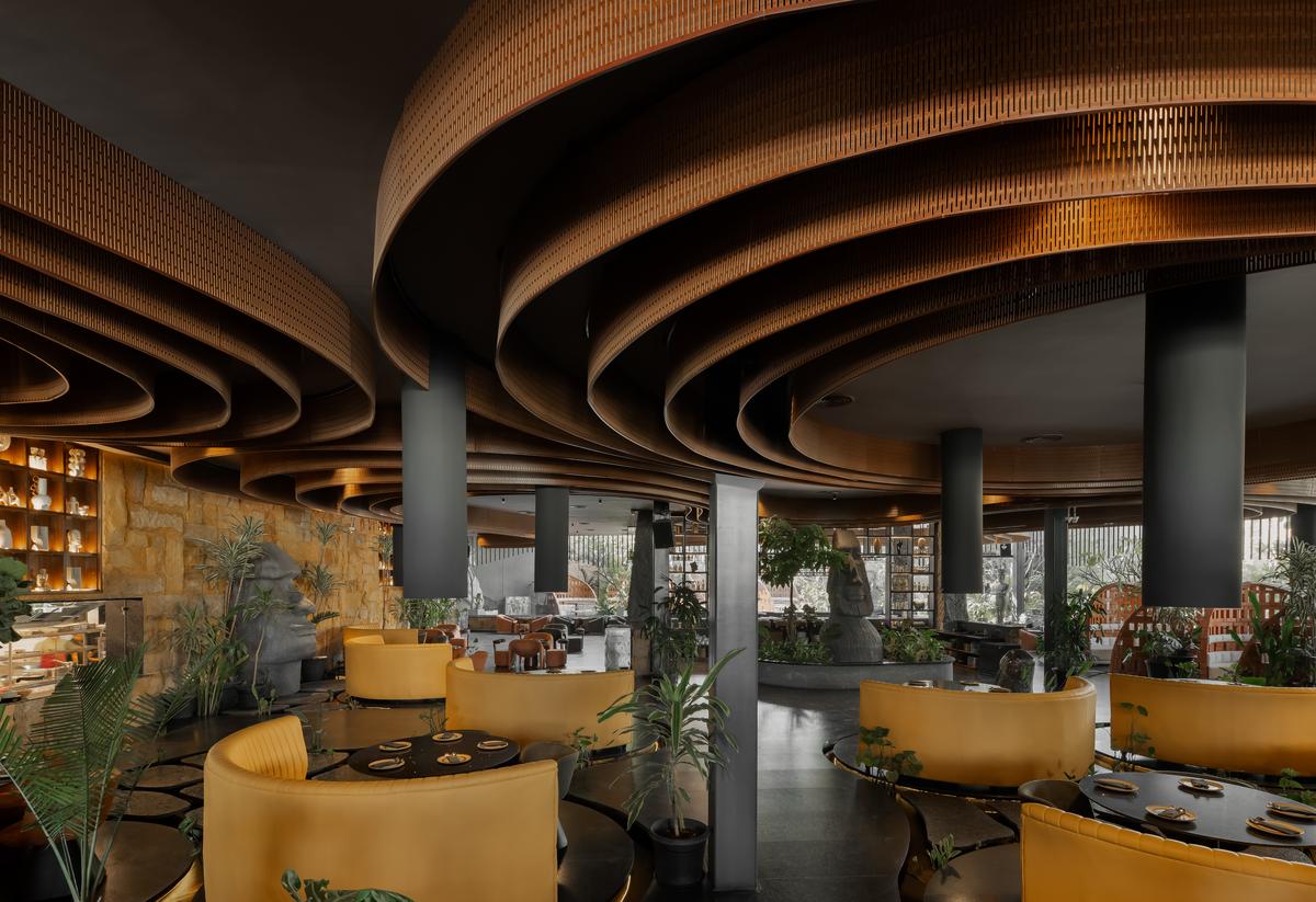 MOAI is a 24,000-square-foot restobar, at Financial District in Hyderabad - The Hindu